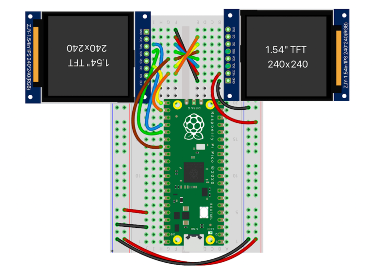 Multiple Displays in CircuitPython & Compiling Custom CircuitPython – todbot blog